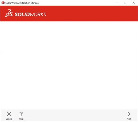 Blank Solidworks Installation Manager Solved