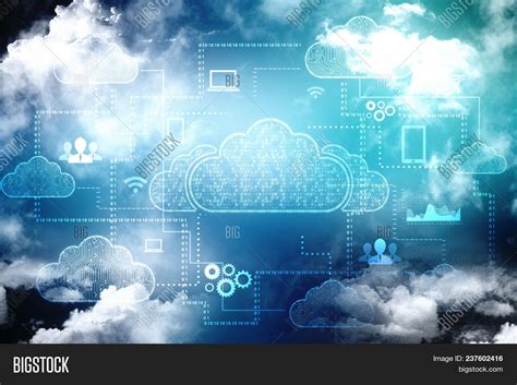 2d Rendering Cloud Image Photo Free Trial Bigstock