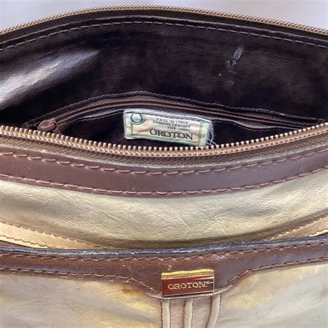 Vintage Oroton Leather Handbag Circa 1970ss