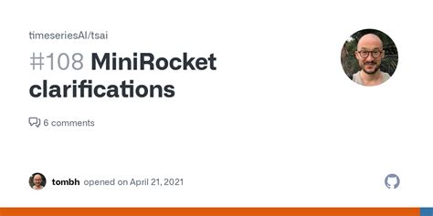 Minirocket Clarifications · Issue 108 · Timeseriesaitsai · Github