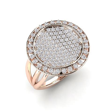 Order 1 13 Carat Round Cut 9k Rose Gold Diamond Glamira Ring Linehan