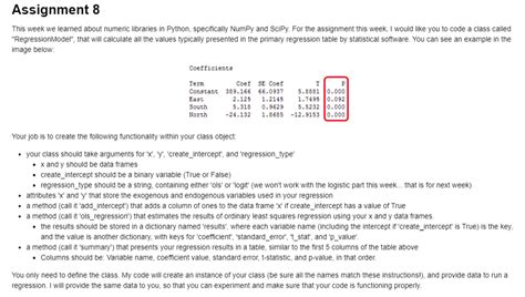 This Week We Learned About Numeric Libraries In Chegg