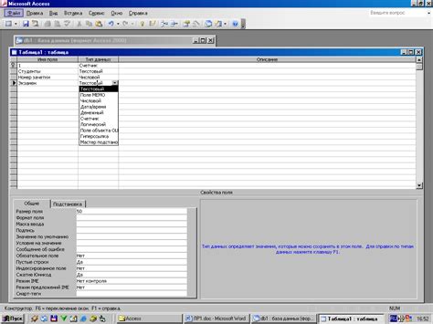 3 Структура Ms Access