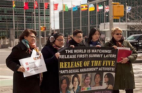 Above Ground Chinas Young Feminist Activists And Forty Moments Of