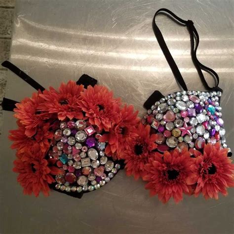Pin By Christina Portalatin On Simple But Cut Rave Bra Rave Bra