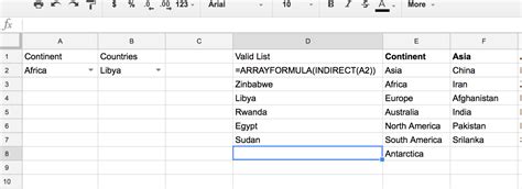 Dynamic Drop Down Lists In Google Sheets Stack Overflow