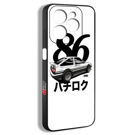 чехол для смартфона Подходит для Tecno Spark Go 2024 Инициал Ди Проект Ди аниме Ae86 Pya22