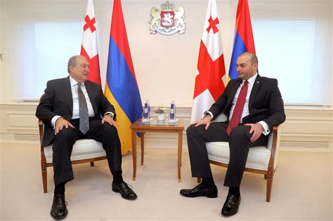 საქართველოს პრემიერ მინისტრი სომხეთის რესპუბლიკის პრეზიდენტს შეხვდა Ttimes Ge
