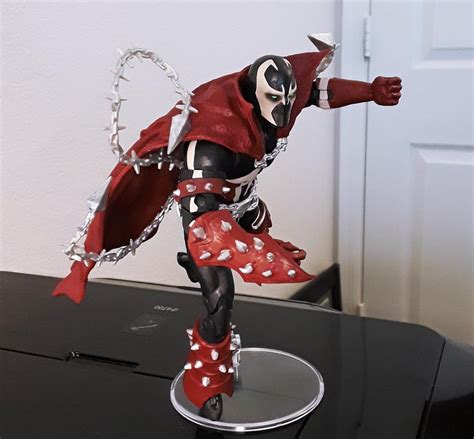 Unpacked Mk11 Shadow Of Spawn Figure For Some Pics Not Bad Even Better With A Stand Rspawn