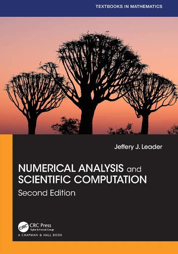 Numerical Analysis And Scientific Computation 2nd Edition Matlab