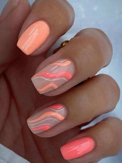 40 Preppy Nail Inspo Ideas Short Acrylic Nails Short Acrylic Nails