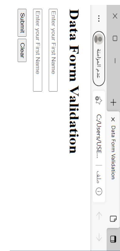 Solved Write A Javascript Code To Validate The Data