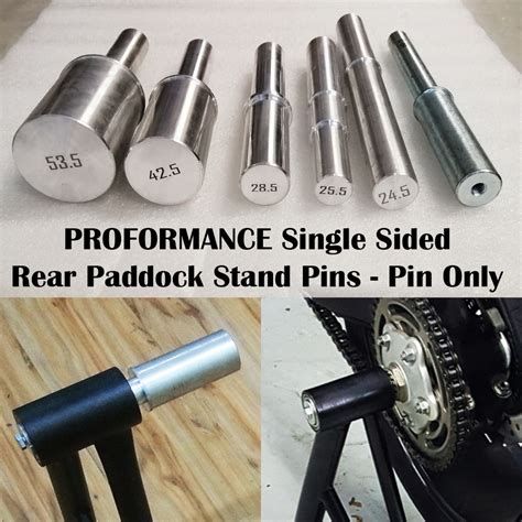 Proformance Single Side Rear Paddock Stand Pins Pin Only Shopee