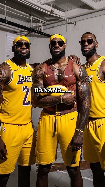 Lebrons Banana Incident 😮 Lebronjames Nba Basketball Youtube