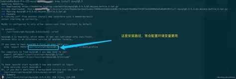 mac用brew 安装mysql5 5 mac系统安装mysql5 5 csdn博客