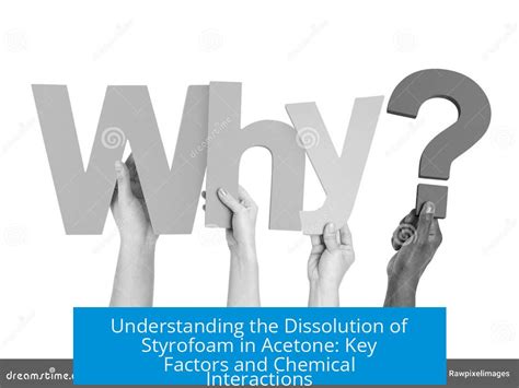 Understanding The Dissolution Of Styrofoam In Acetone Key Factors And