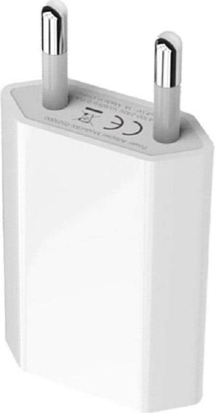 Universal USB Adapter USB Stekker USB Lader Blokje Universeel Wit Bol Com