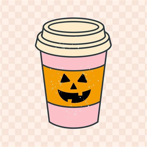 Halloween Pumpkin Cup 43532075 Vector Art At Vecteezy
