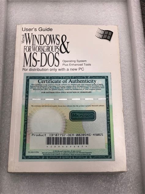 Microsoft Windows MS Dos More Than Years Hobbies Toys Books Magazines Fiction Non