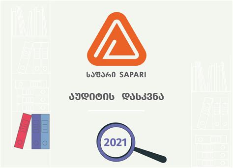 “საფარის” აუდიტის დასკვნა 2021 საფარი