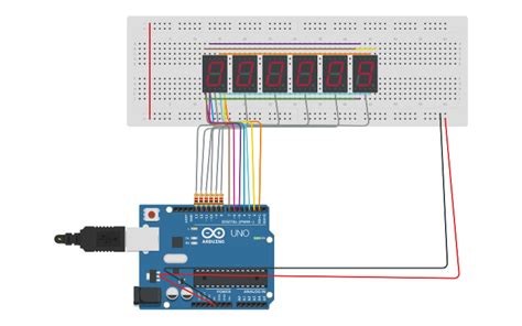 circuit design reloj tinkercad