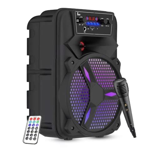 DEPTH AUDIO Ultima W Woofer Portable Multimedia Bluetooth Speaker With Mic For Karaoke