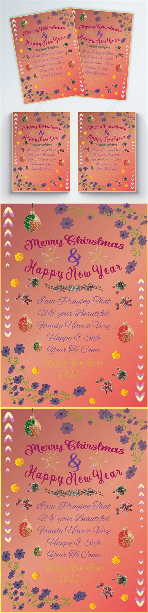 분홍색 메리 크리스마스 전단지 이미지 사진 450102868 무료 다운로드