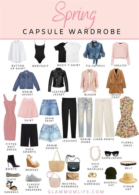 Spring Capsule Wardrobe Everything You Need In Your Closet For The