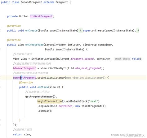 Fragment实现碎片切换使用fragment实现两个或三个碎片的显示。 Csdn博客