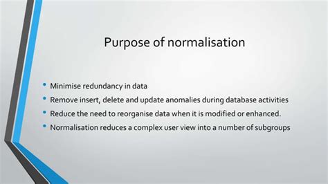 Normalization In DBMS PPTX