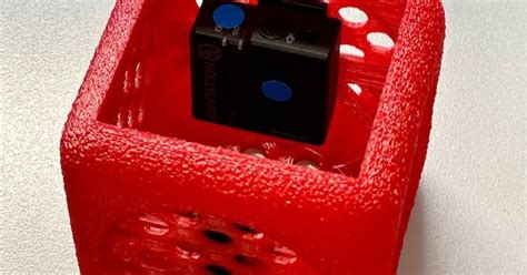 Throwing Microphone Cube By Andreas Sexauer Download Free Stl Model