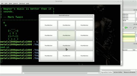 Create A Gui Number Pad In Qt4 Designer Python Linux Youtube