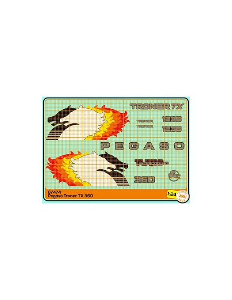 Pegaso Troner Tx 360 Model Truck Decals 124 Max Model