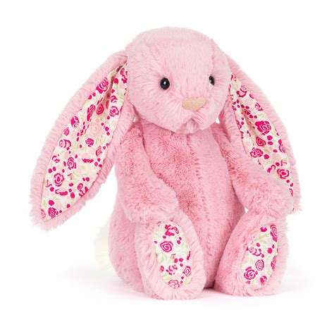 Blushkin Blossom Luxe Bunny Official Jellycat