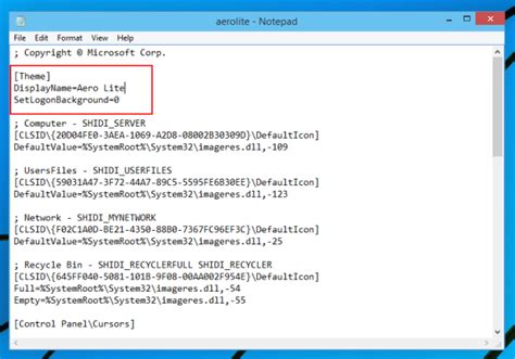 Enable The Hidden Aero Lite Theme In Windows 10