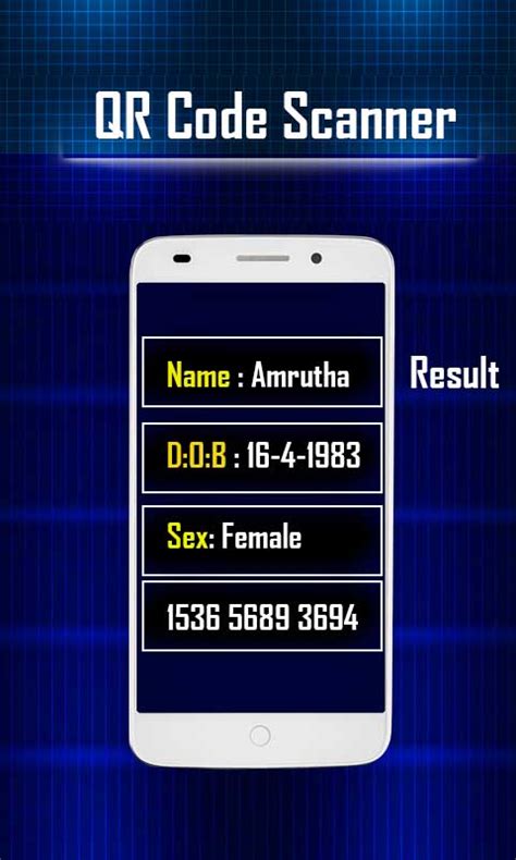 Aadhar Card QR Code Scanner Amazon Com Appstore For Android