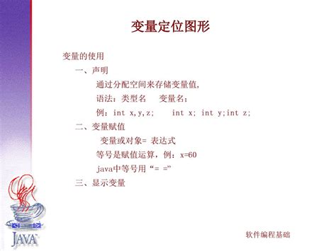 变量定位图形 Java中数据的类型分为四种：基本数据类型、数组类型、类类型以及接口类型。任何常量和变量都一定是上述四种数据类型中的一种。简单
