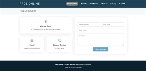 Source Code PPDB Online Support PHP Codeigniter