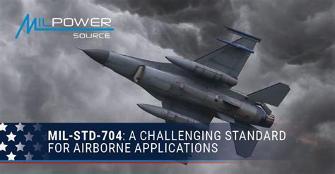 Milpower Source Inc On Linkedin Mil Std 704 A Challenging Standard