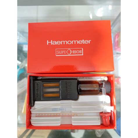Jual Alat Cek Haemoglobin Hb Sahli Haemometer Superior Shopee