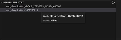 Manage Runs Prompt Flow Documentation