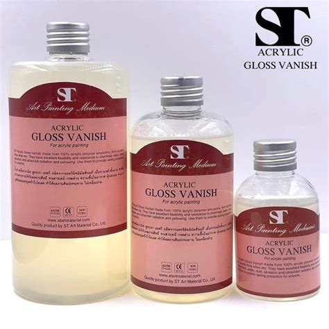 St Acrylic Gloss Varnish 100ml