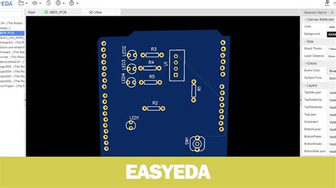 Создание Arduino Uno шилда в Easyeda Youtube