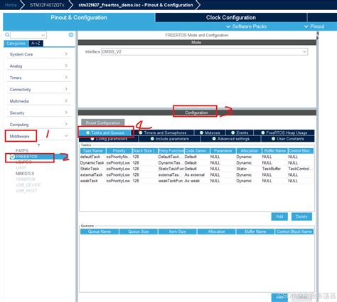 2，stm32cubemx生成freertos工程——task任务 Csdn博客