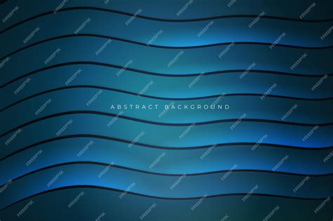 Premium Vector Dynamic Blue Wave Abstract Background Wallpaper