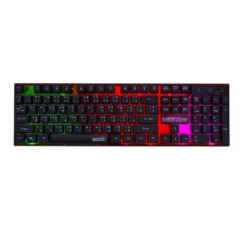 Kb 712 Keyboard คีย์บอร์ด Signo Kb 712 Rubber Dome Illuminated