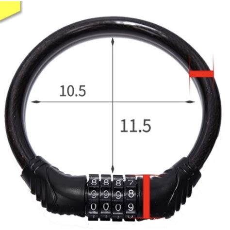 Portable 4 Digits Number Lock Scootway