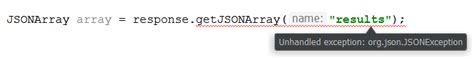 Java Cant Compile The Code With Getting The Value From Jsonobject