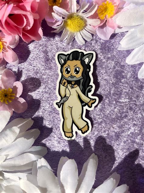 Catboy Ed Vinyl Sticker Etsy