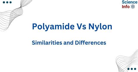 Polyamide Vs Nylon Similarities And Differences